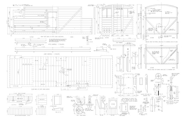 Wagons: LMS Standard Brake Van Drawing – Steam Workshop Stores