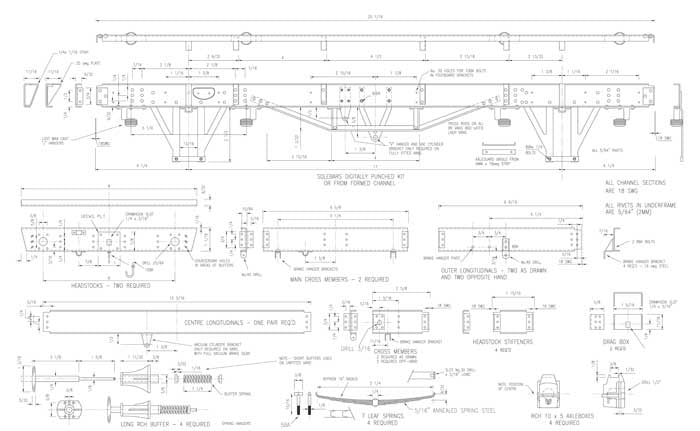 Wagons: LNER Standard Brake Van Drawing – Steam Workshop Stores